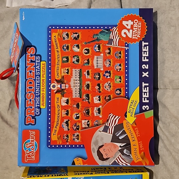 Toys | Presidents Of The Usa Jumbo Floor Puzzle | Poshmark